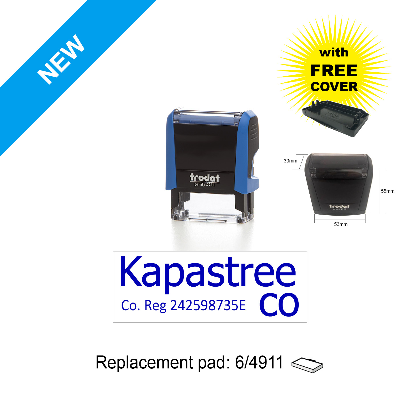 Trodat 4911 Self Inking Stamps|Rubberstamps Online Singapore